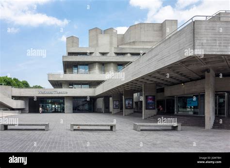 Brutalist Architecture London The Royal National Theatre Brutalist