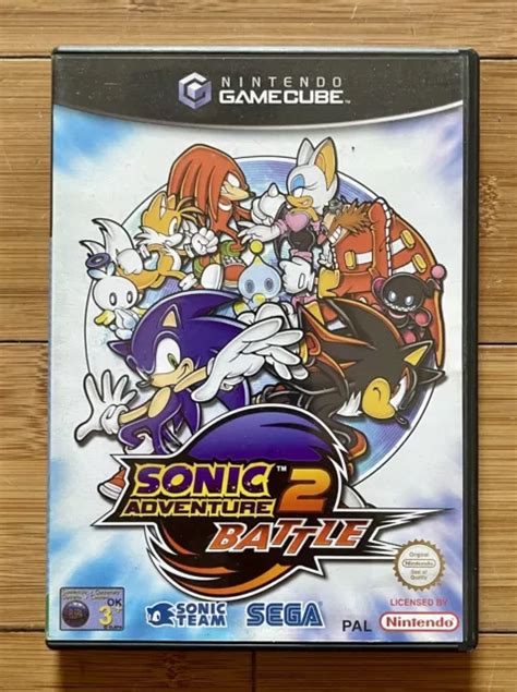 Nintendo Gamecube Sonic Adventure 2 Battle Case Only No Disc £15 00 Picclick Uk
