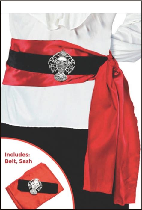 Belt And Sash Pirate Costume Accessory