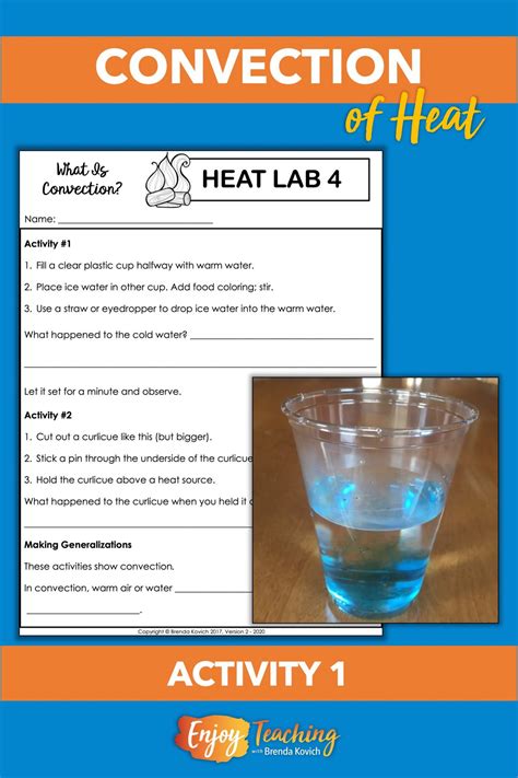 Teaching Convection With Simple Hands On Experiments Teaching Convection With Simple Hands On Experiments