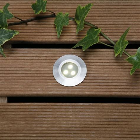 Techmar Alpha Warm White 12v Led Garden Deck Light