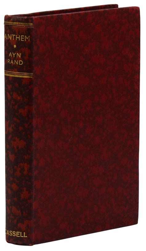 Anthem Ayn Rand First Edition