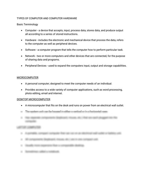 Solution Types Of Computer Studypool