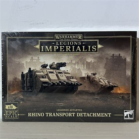 战锤40k Epic Legions Imperialis Rhino Transport Detachment，机甲战车的魅力何在？ 其它