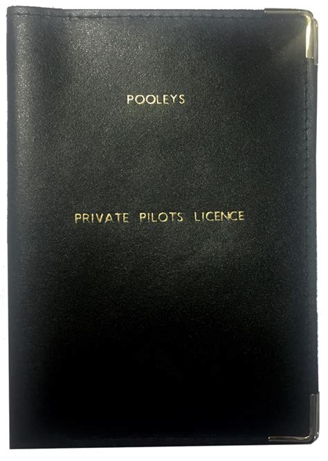 Pooleys Leather Licence Holder Cover Black Pooleys Licence