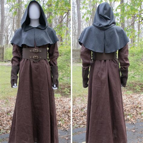 Medieval Traveler Woman Set Costumes For Women Outfits Medieval