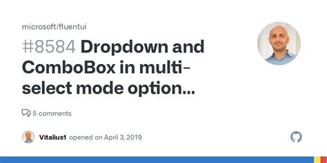 dropdown and combobox in multi select mode option keyboard navigation