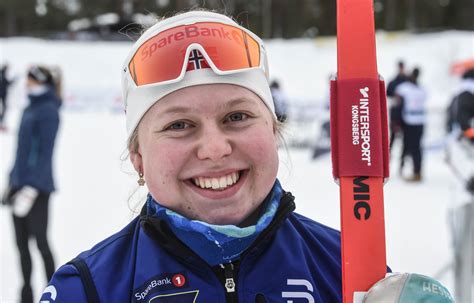 Sport Langrenn Mathea Sikret Seg I Bronse I Kamp Med Verdens Beste