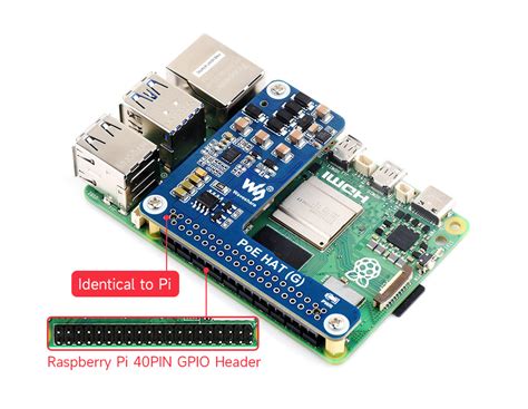 Poe Hat G Za Raspberry Pi 5 5v 5a 8023afat Standard Raspberry Pi 5 Poe Hat Malina314