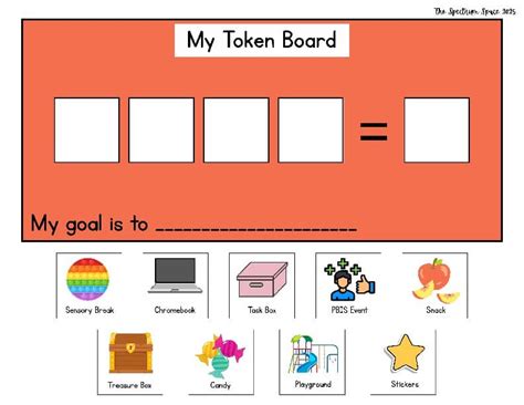 Autism Token Economy Set A Behavior Management Tool For Special Education
