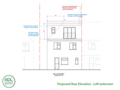 Hip To Gable Loft Conversion Under Permitted Development Adl Design And Build Ltd