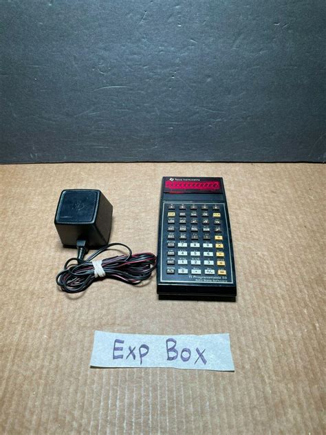 Vintage Ti 59 Programmable Calculator Texas Instruments Untested Read 3893887815