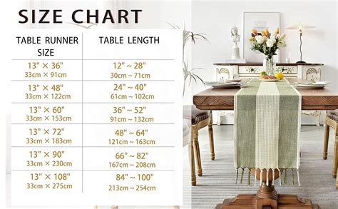 Wracra Linen Table Runner Farmhouse Macrame Table Runners