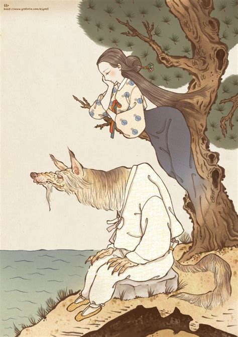 한국 전래동화와 민담 귀신 그림 한국의 미술