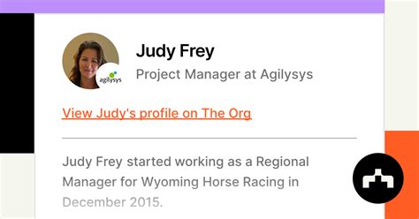 Judy Frey Project Manager At Agilysys The Org
