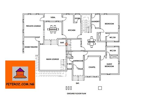 6 Bedroom Duplex Plan Peteroz Construction Blog