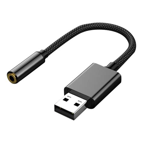 Usb To 35mm Audio Jack Adapter Usb To Aux Audio Jack External Stereo