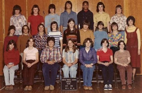 Nostalgic Norton Massachusetts Class Of 1982 8th Grade 1977