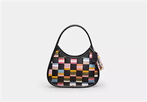 Ergo Bag In Scrappy Patchwork Upcrafted Leather Coachtopia