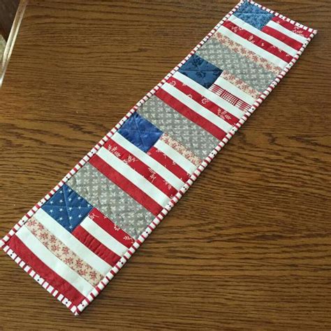 American Flag Table Runner