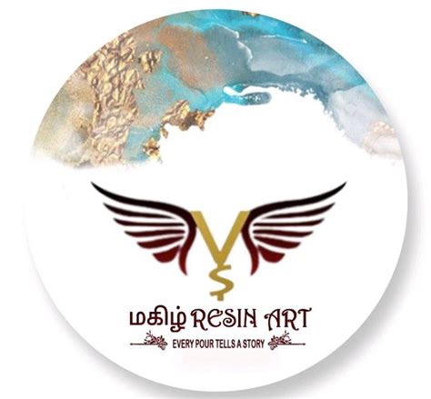 Kiruba Karan On Linkedin My New Project Was Successfully Completed 💥 Resin Art Logo 💫 Thank You