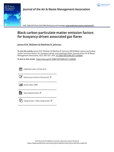 Black Carbon Particulate Matter Emission Factors For Buoyancy Pdf