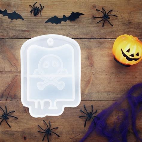 Halloween Theme Silicone Mold Reusable Biscuit Casting Resin Mold Uygun