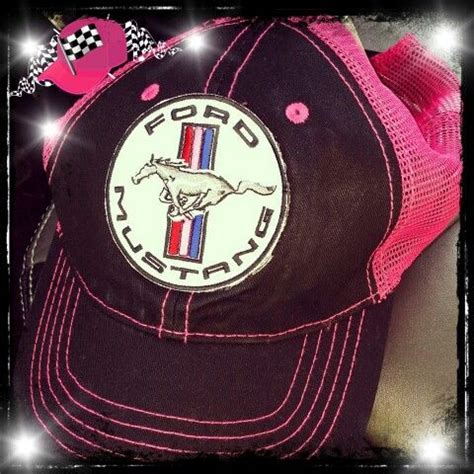 Ford Mustang Womens Hat I Made Hats For Women Hats Trucker Hat