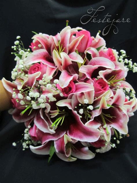 Buques De Casamento De Lirios Roxos Dicas De Casamento Flores
