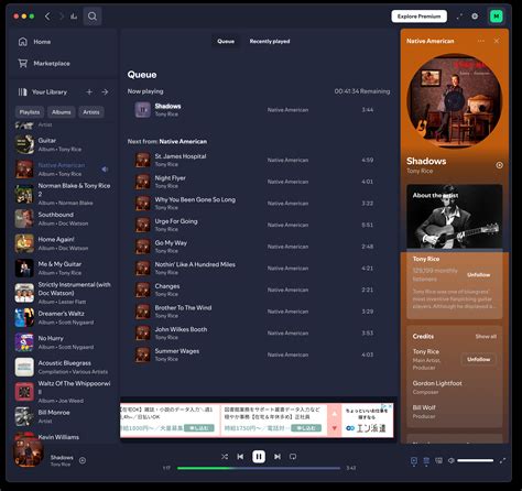 Return Expanded Queue View Not Only Sidebar For The Spotify