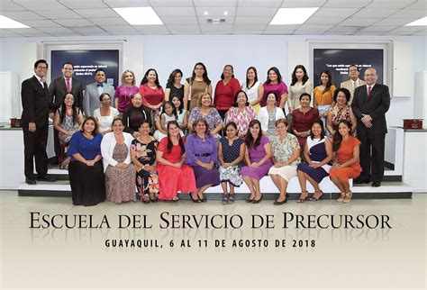 Gráficos Y Fotografías Escuela Del Servicio De Precursor • 6 Al 11 De