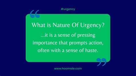 Nature Of Urgency Definition Perspectives Types And Impacts Gen