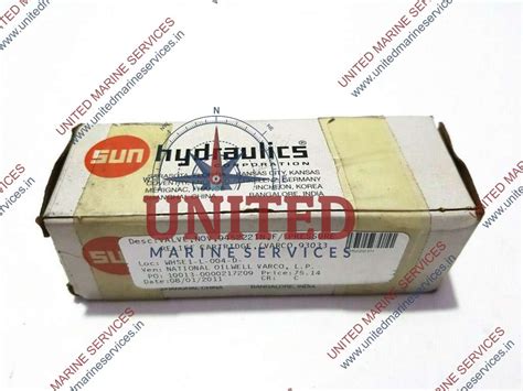 Sun Hydraulics Rdfa Lan Relief Cartridge Pressure Valve Rdfalan United Marine Services