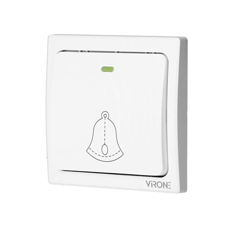 Przycisk Bezprzewodowy Bezbateryjny Do Rozbudowy Dzwonka Wayo Ac