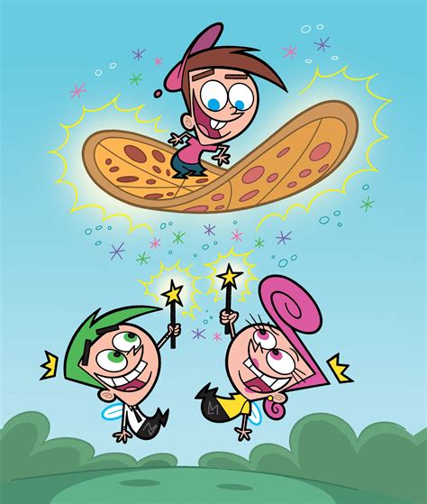 Timmy Turner Cosmo Wanda Hug