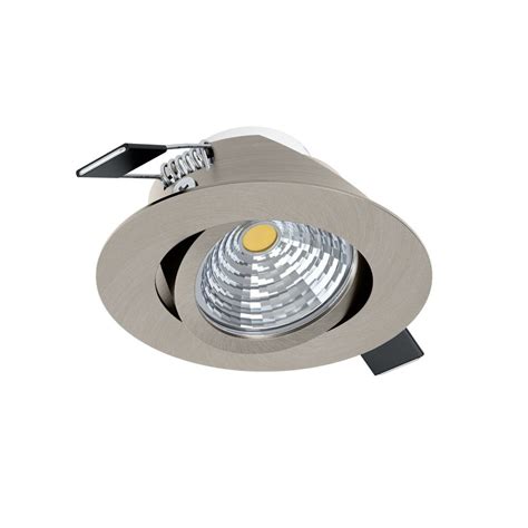 Saliceto Ugradbeno Svjetlo Led Spot Ø88 Mm Saten Nikal — Bazzarba