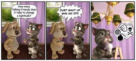 More Talking Tom Comic By Ihatevoreilikepecola On Deviantart