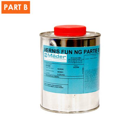 MÄder Aero Fun Ng Part B Clear Epoxy Varnish Hardener 0 270 Kg Can At