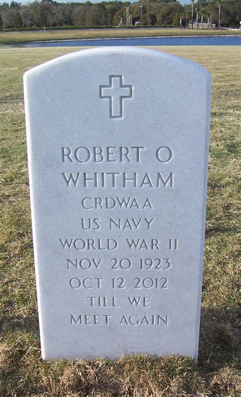 Robert Owen Whitham 1923 2012 Find A Grave Memorial