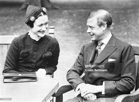 Wallis Simpson And The Duke Of Windsor Are Reunited At The Château De