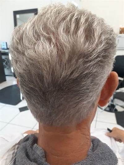Short Hair Back Short Hair Older Women Haircuts For Thin Fine Hair