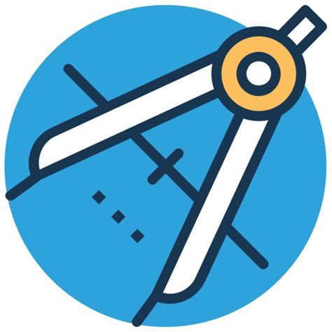Compass Generic Rounded Shapes Icon