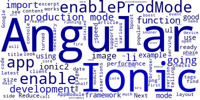 Ionic Angular EnableProdMode Techiediaries