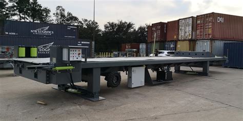 Dual Container Unloading And Loading System In Usa Texas Houston Smartteh