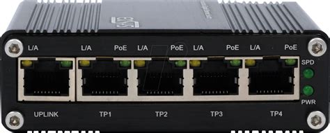 EXSYS EX 62020P Switch 5 Port Gigabit Ethernet PoE At Reichelt Elektronik