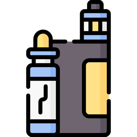 Vape Special Lineal Color Icon