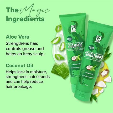 Sulphate And Silicon Free Shampoo Conditioner Bundle Give Me Cosmetics