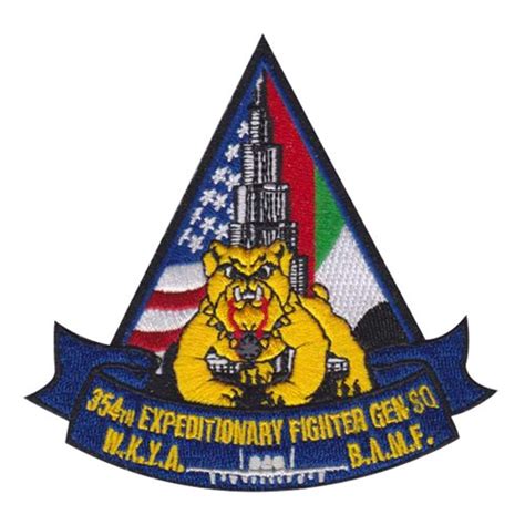 354 Efgs Morale Patch 354th Force Support Squadron Patches