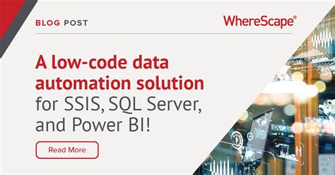 Data Automation For Ssis Sql Server And Power Bi Wherescape