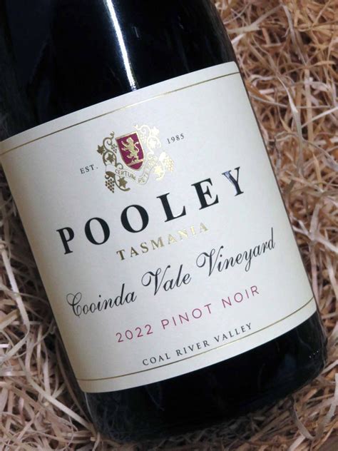 Sold Out Pooley Cooinda Vale Pinot Noir 2022 Melbourne Wine House